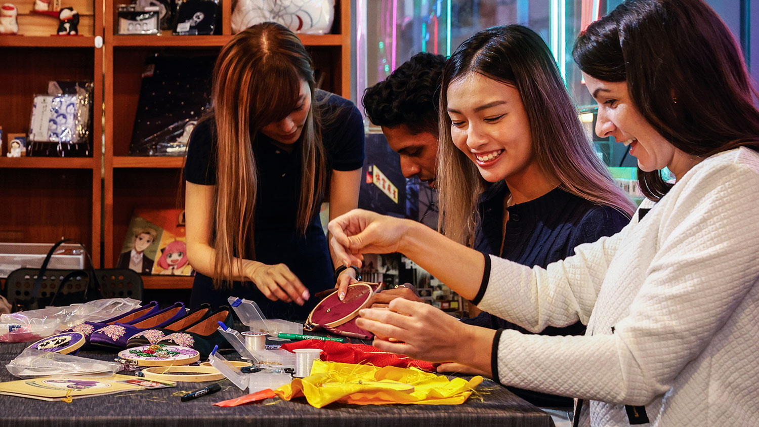 Modern Embroidery Workshop | West Kowloon | Meetings and Exhibitions ...